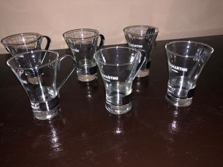 6 Bicchierini da Punch China Martini calda