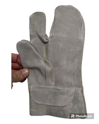 Guanti da forno in pelle