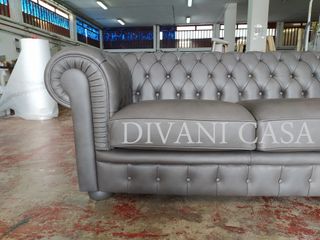 DIVANO CHESTER VERA PELLE