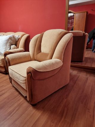 Divano letto e 2x Poltrone letto