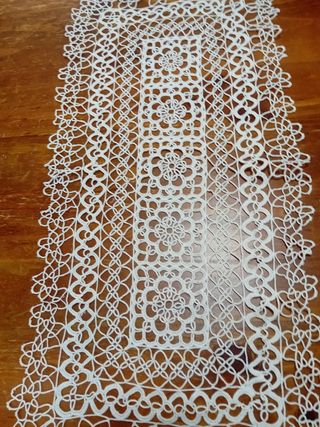 Striscia chiacchierino a mano