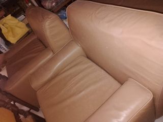 Divano in pelle anni 70