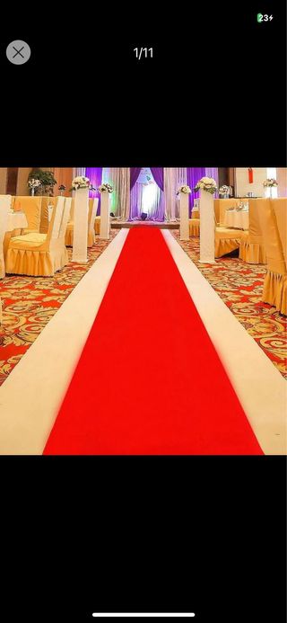 Tappeto passatoia rosso red carpet