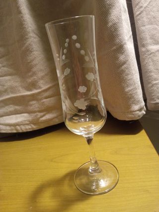 5 bicchieri flutes da champagne