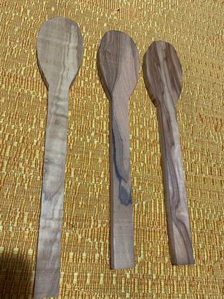 Set mestoli legno ulivo