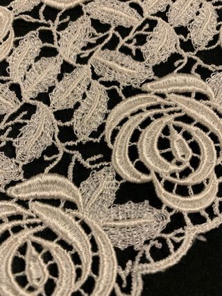scampolo pizzo guipur vintage
