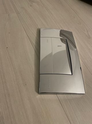 Placca monotasto cromata Geberit