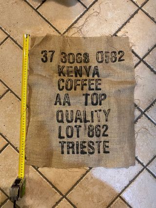 sacco di iuta caffe KENYA AA PLUS TOP QUALITY