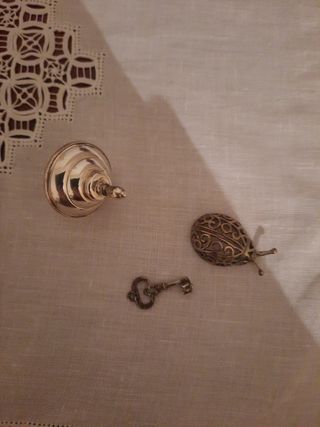 Tre oggetti in argento set