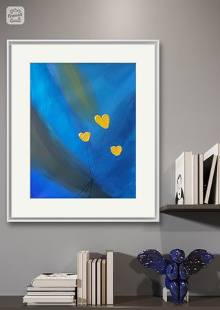 Quadro moderno fatto a mano