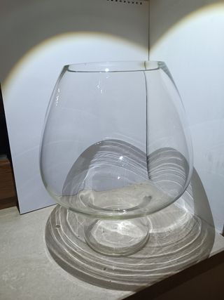 Vaso trasparente