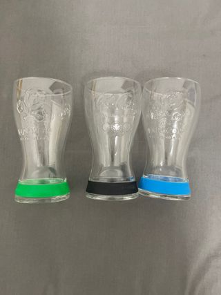 bicchieri in vetro coca cola