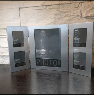 Cornice portafoto pieghevole in metallo