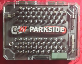 Parkside - Set cricchetto + bit
