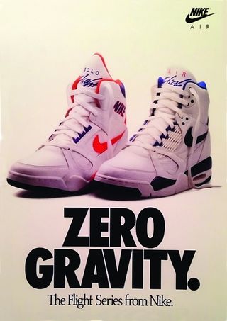Poster vintage retrò nike