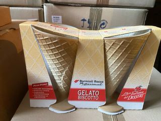 coppa gelato biscotto bormioli