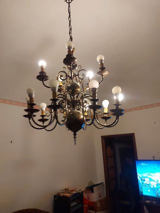 Lampadario design vintage 15 luci