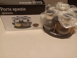 Porta spezie girevole
