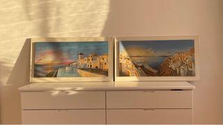 quadri tramonto in Grecia