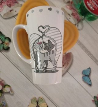 Tazza alta gattini