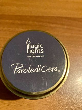 candela profumata vaniglia