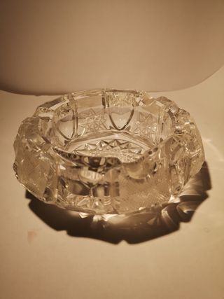 Posacenere in cristallo di boemia