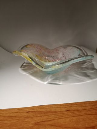 Centro tavola in vetro di murano