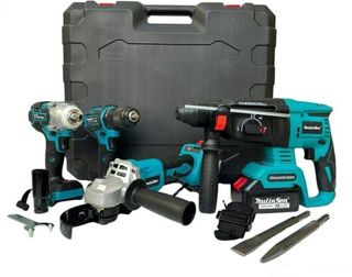 KIT 4 IN 1 TASSELLATORE+TRAPANO IMPULSI +TRAPANO A
