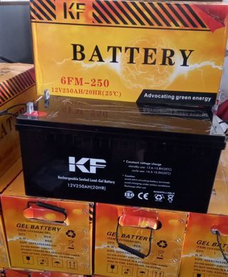 BATTERIA GEL ‼️ ✅12V FOTOVOLTAICO 250ah RICARICA S