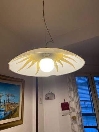 lampadario sospensione vetro cucina