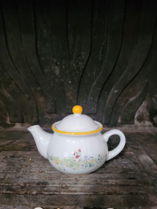Teiera vintage porcellana
