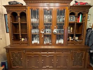 Mobile soggiorno in noce