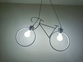 Lampadario bicicletta