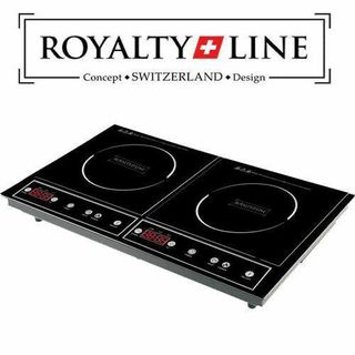 Piastra a induzione doppia Royalty line, timer fin