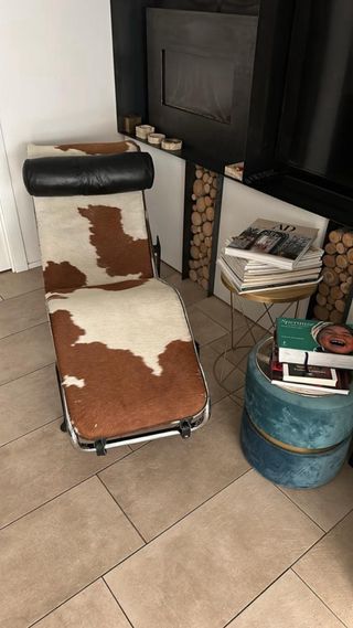 cuscino cavallino usato per dormeuse tipo LC4