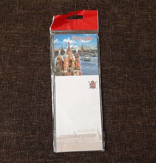 Magnete con post-It souvenir di Mosca