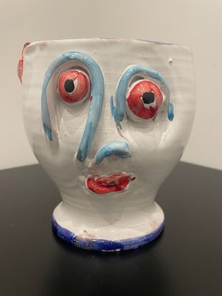 vaso ceramica artigianale siciliana