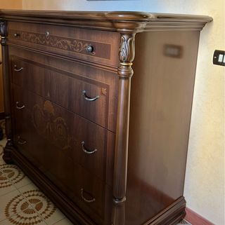 Meraviglioso trittico in legno massello