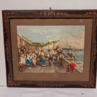 Aquarelo dipinto Felice Vezzani