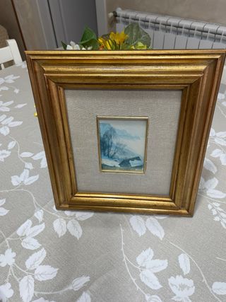 quadro cornice in legno