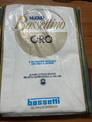 lenzuolo Bassetti