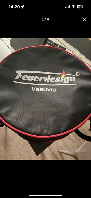 Barbecue Feuerdesign Vesuvio