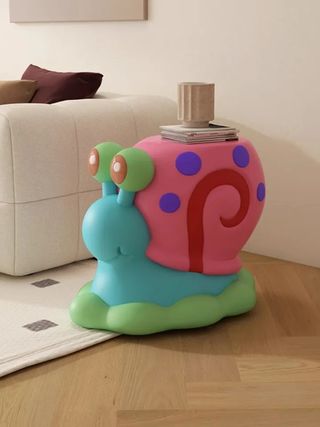 table Gary Spongebob action figure children stool