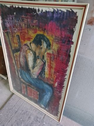 Quadro pitturato a mano
