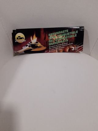 Gel combustibile per fonduta