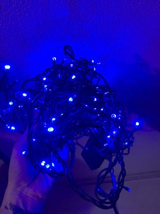 140 LUCI LED COLORE BLU