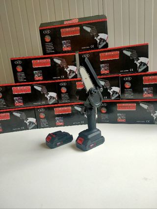 Motosega mini doppia batteria 48v professionale