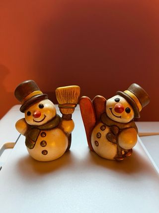 soprammobili pupazzi di neve thun