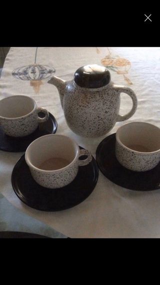 teiera con tazze