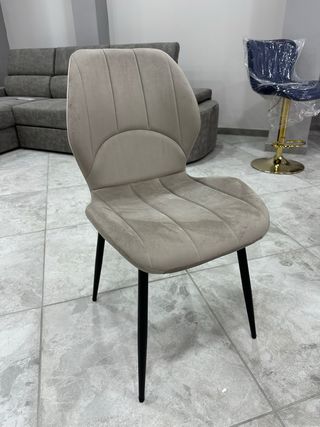 Sedia 2x In Velluto design Moderno